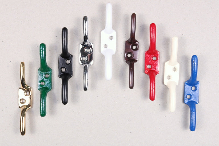 Cast Iron Cleat Hooks for Securing Rope– Thatch & Stone